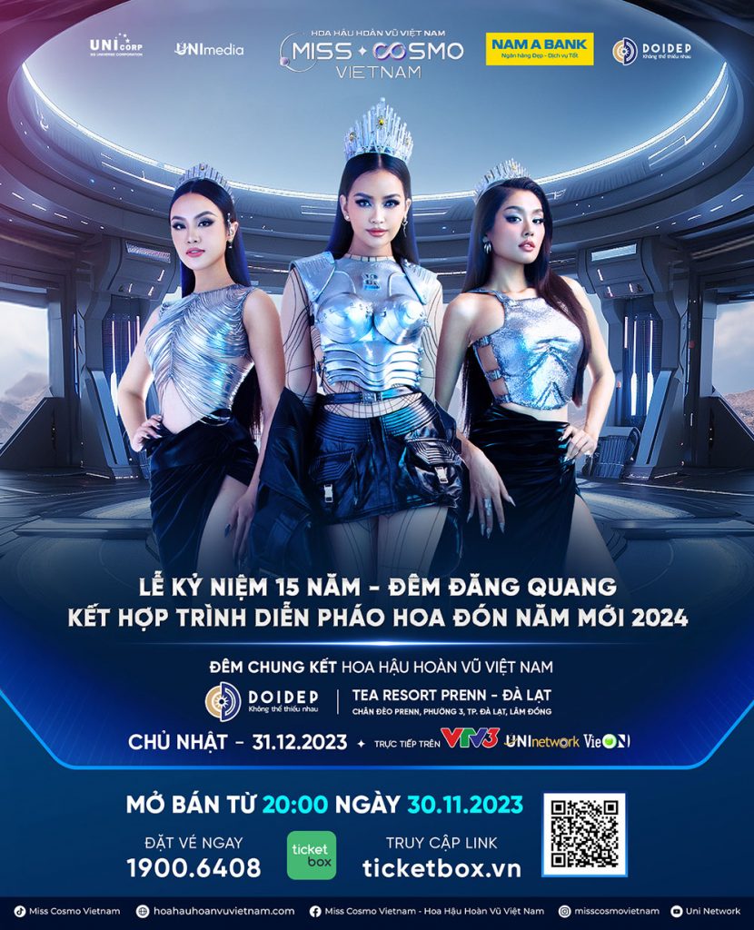 Mở cổng bán vé Chung kết Miss Cosmo Vietnam 2023