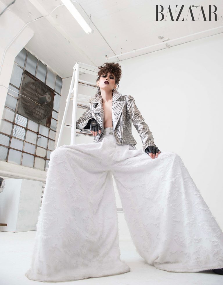 Model: Kelsey Butler. Photographer: Louis Santore | Harper's Bazaar ...