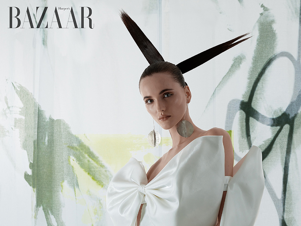 Model: Jane Grybennikova. Photographer: Tobias Meier | Harper's Bazaar ...