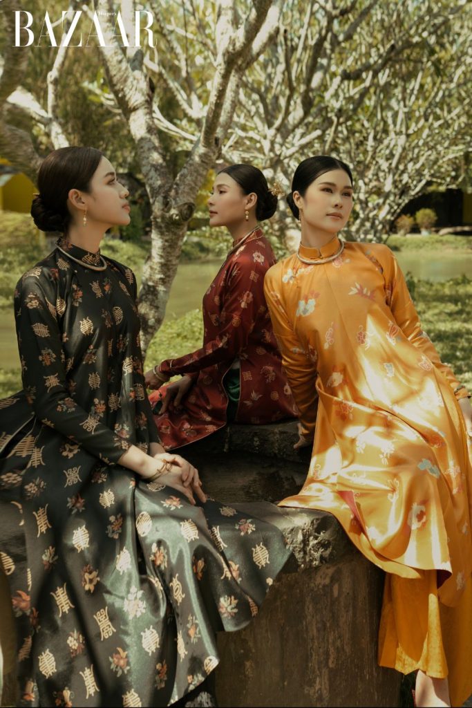 Phúc Anh, Thúy Diễm và Đỗ Hà mặc cổ phục Việt | Harper's Bazaar Việt Nam