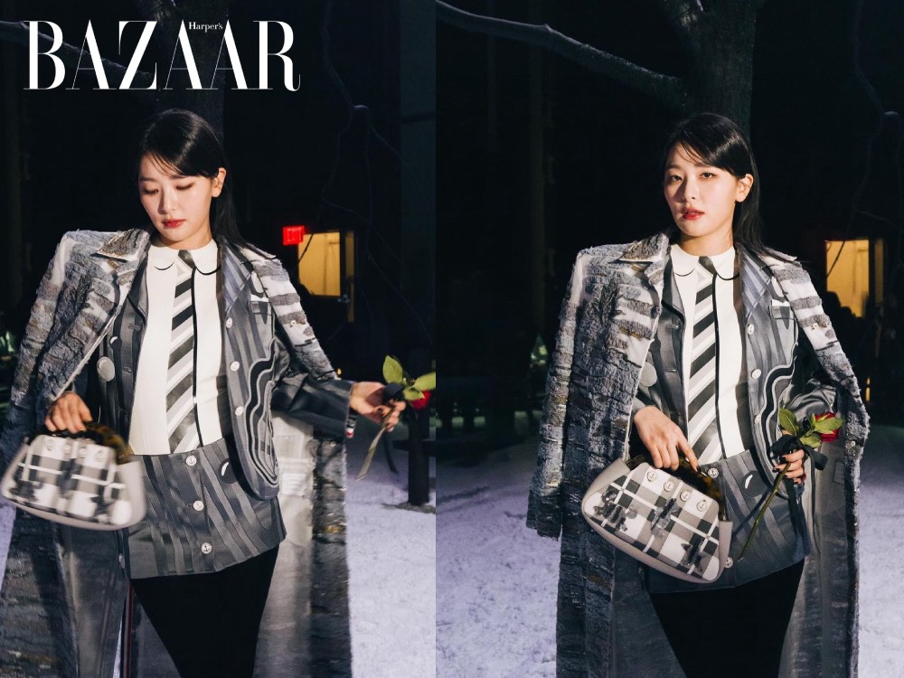 Seulgi khí chất ngút ngàn tại show Thom Browne | Harper's Bazaar Việt Nam
