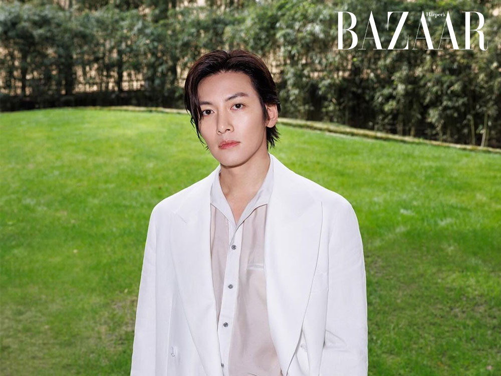 Ji Chang Wook lịch lãm trong sắc trắng tại show Giorgio Armani | Harper ...