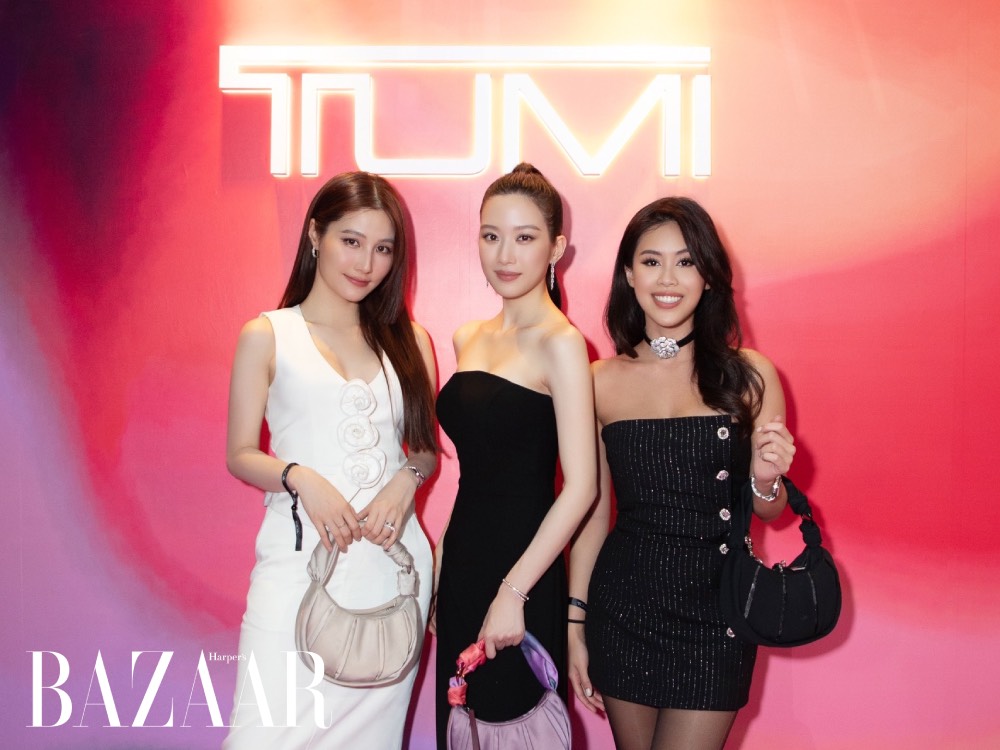 Diễm My 9X hội ngộ cùng Mun Ka Young tại sự kiện TUMI | Harper's Bazaar ...
