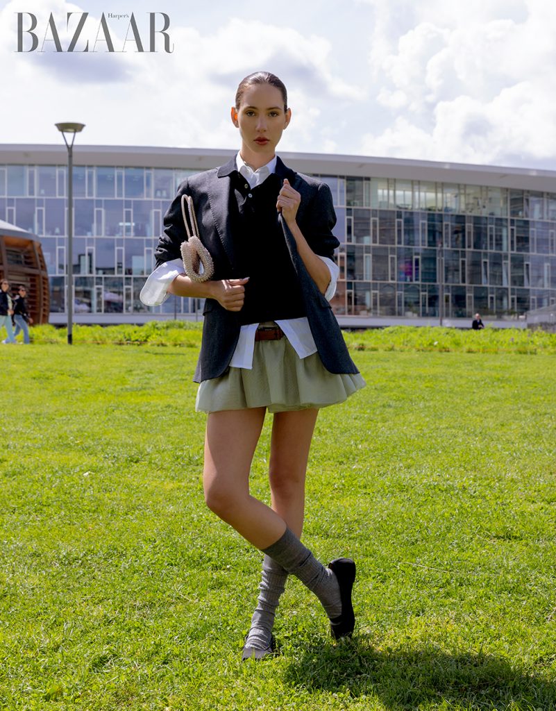 Model: Anna Redina. Photographer: Domenico Donadio | Harper's Bazaar ...