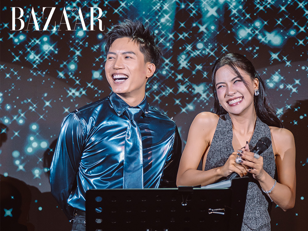 Hà Nhi và Anh Tú lần đầu hát live ca khúc Khước Từ | Harper's Bazaar Việt Nam