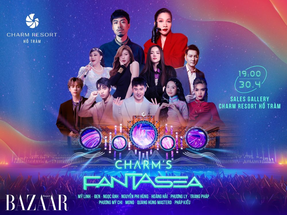 Tới Hồ Tràm nghỉ lễ 30/4, "quẩy" cùng nhạc hội Charm Fantasea | Harper's Bazaar Việt Nam