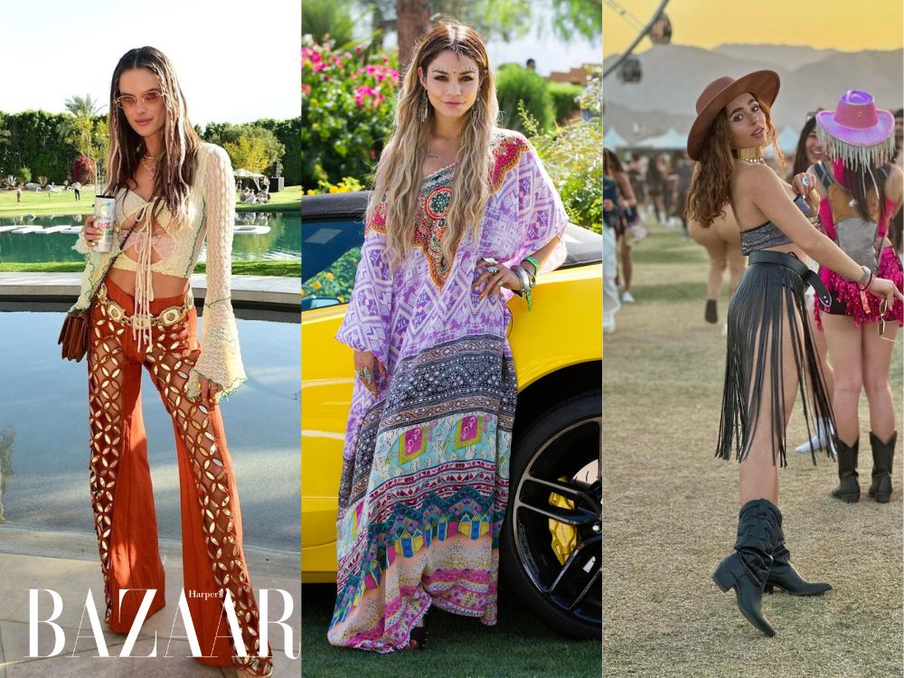 Phong cách thời trang lễ hội (festival wear) ở Coachella | Harper's ...