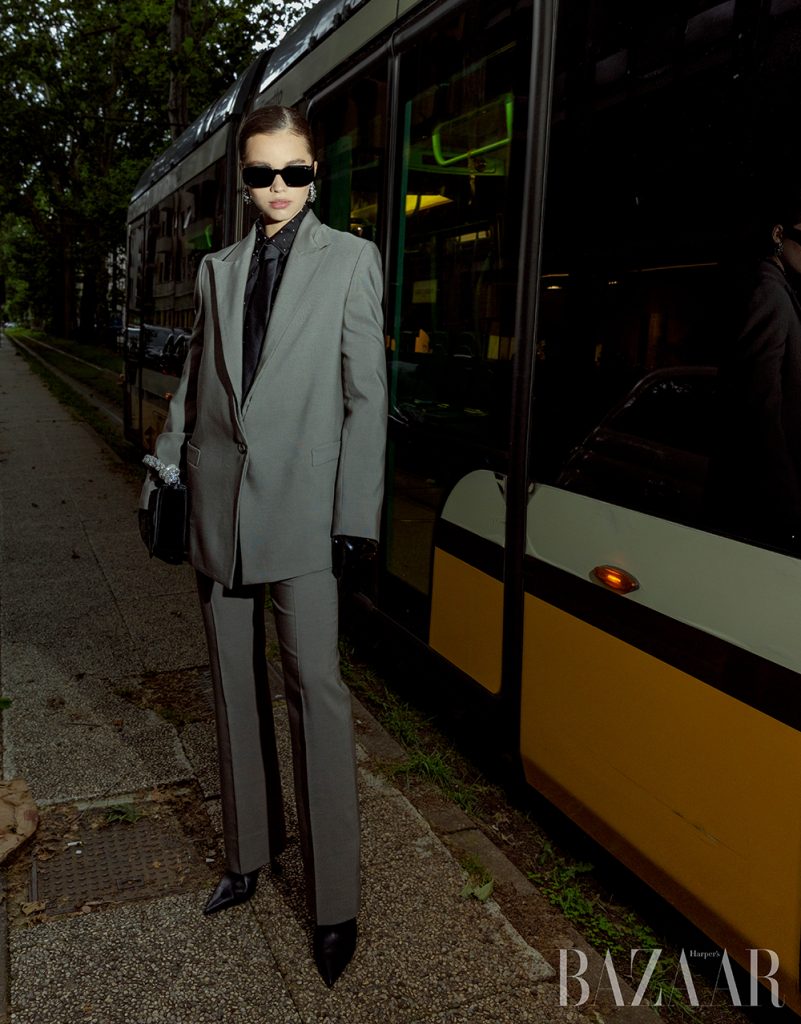 Model: Daria Dan. Photographer: Domenico Donadio | Harper's Bazaar Việt Nam