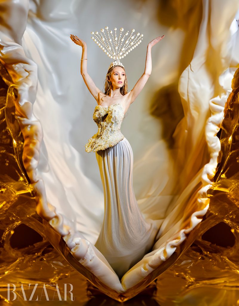 Tatum Reed Shines in Stunningly Exquisite Couture Creations