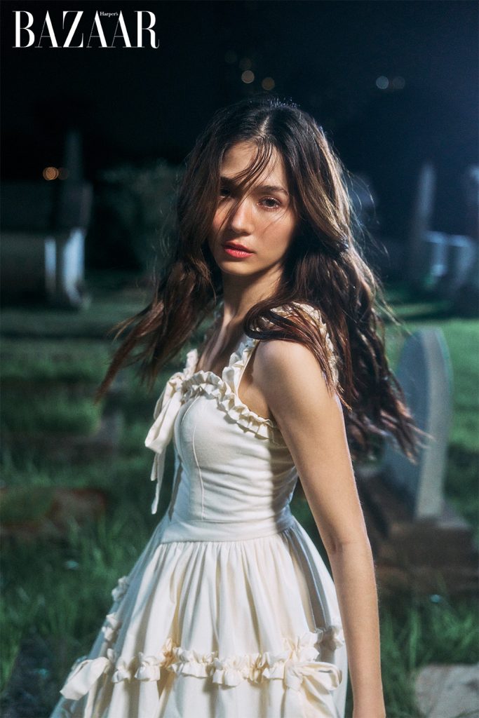 Violette Wautier ma mị trong MV Dancing on a Graveyard | Harper's ...
