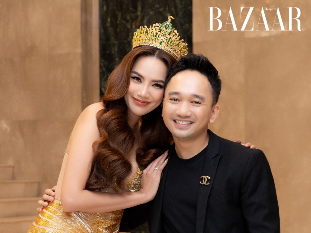 Nghe Lê Ngọc Lâm kể chuyện thiết kế cho mỹ nhân Miss Grand | Harper's Bazaar Việt Nam