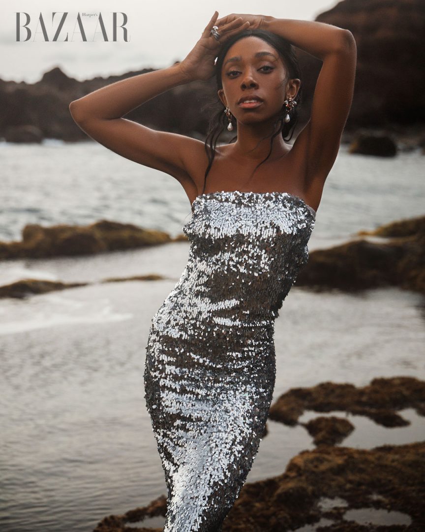 Người mẫu: Sue Gomes. Photographer: Vinh Vu & Sabina Mazur | Harper's Bazaar Việt Nam