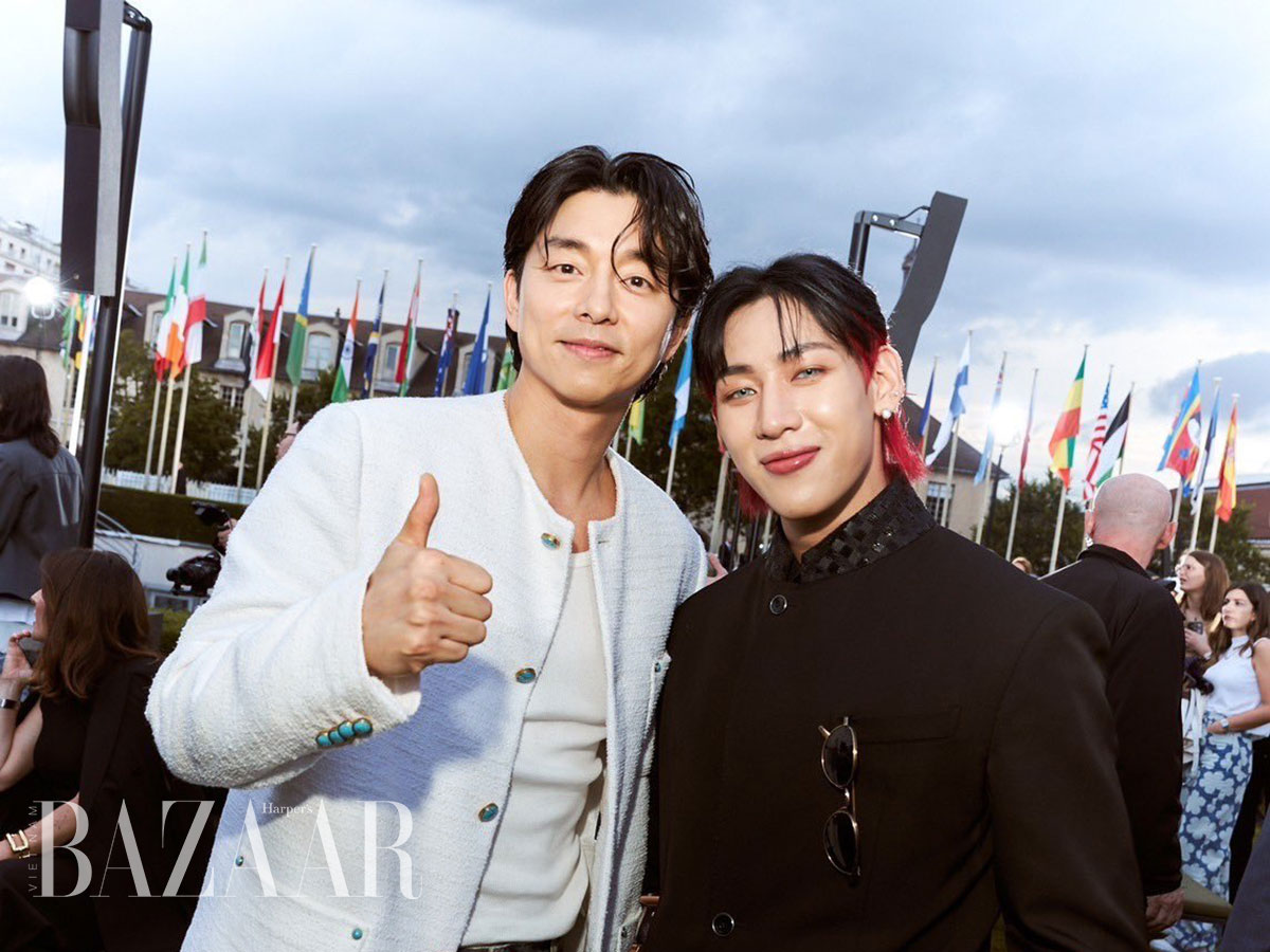 "Yêu tinh" Gong Yoo hội ngộ BamBam tại show Louis Vuiton | Harper's ...