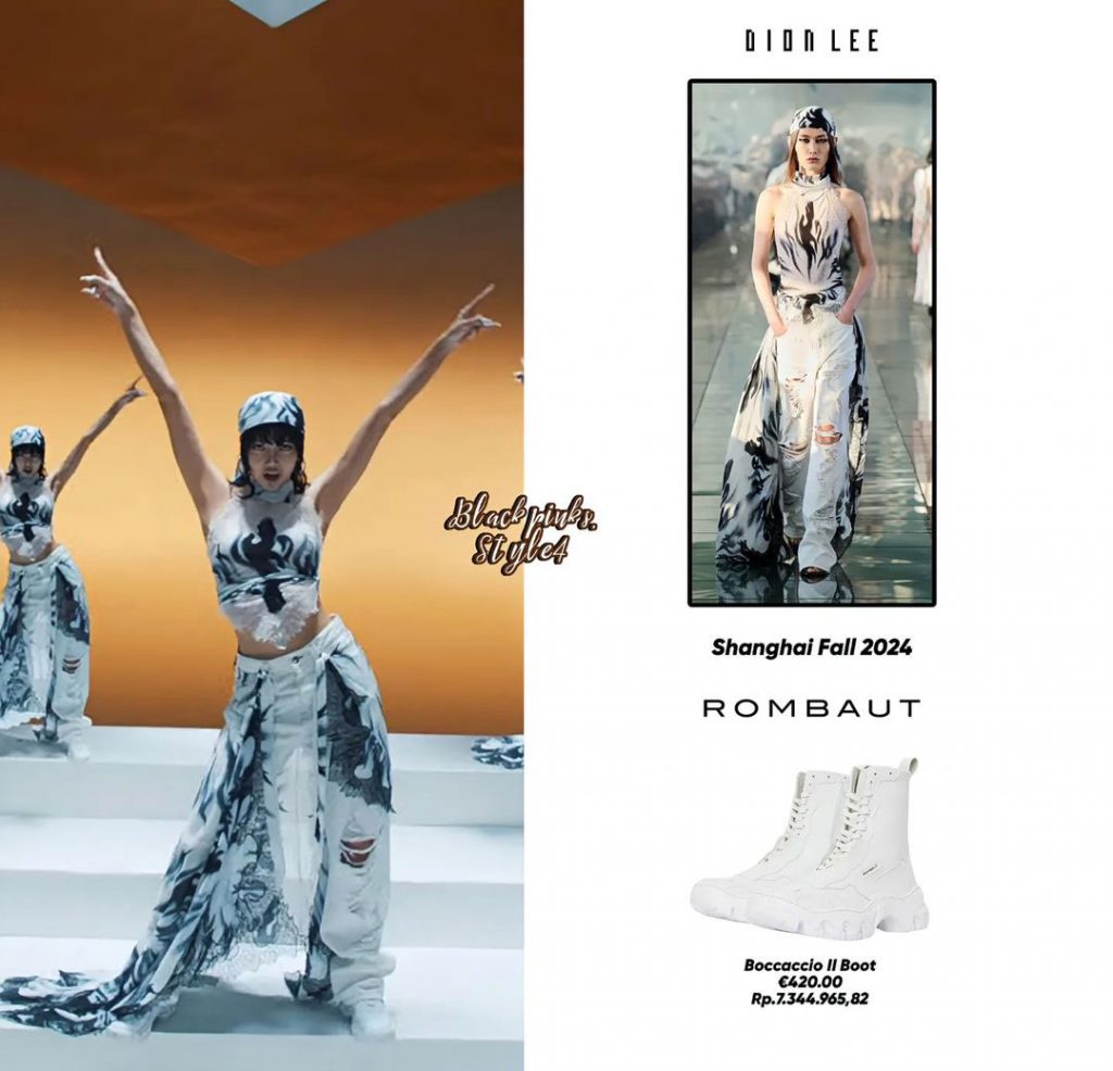 Thời trang Rockstar của Lisa siêu gợi cảm, siêu bốc lửa | Harper's ...