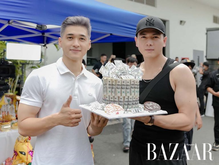 Thu Trang – Tiến Luật khai máy dự án phim Nụ Hôn Bạc Tỷ | Harper's Bazaar Việt Nam