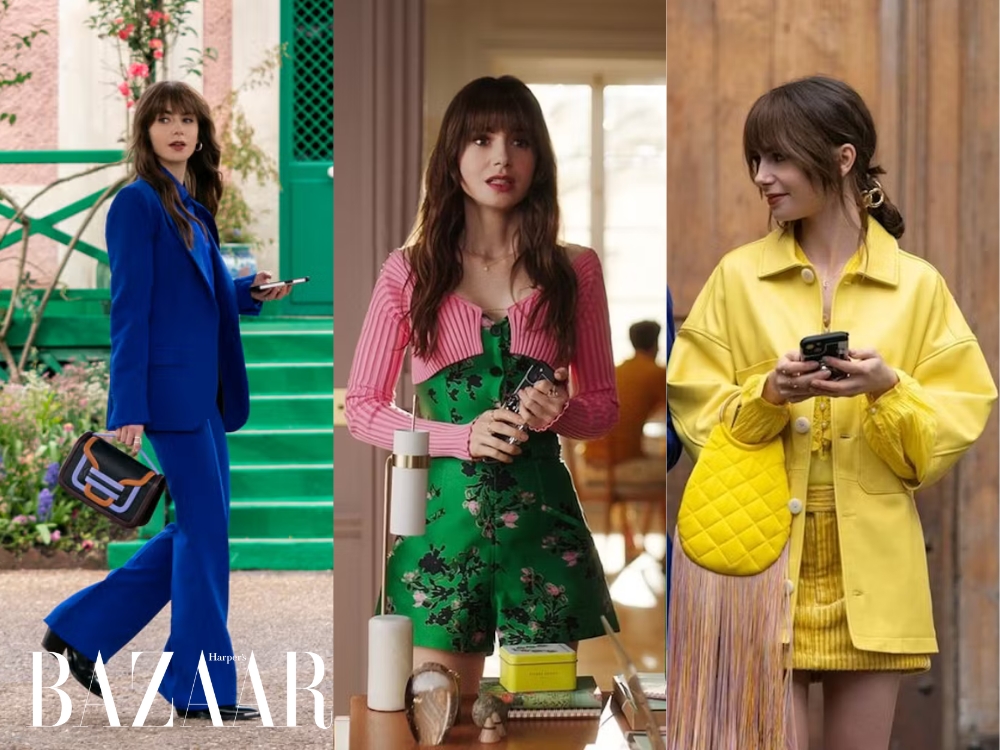 Tạo hình thời trang của Lily Collins trong Emily in Paris phần 4 ...