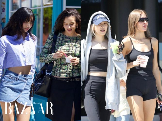 Lisa x Rosalía, Rosé x SimiHaze biến phố Mỹ thành sàn diễn | Harper's ...