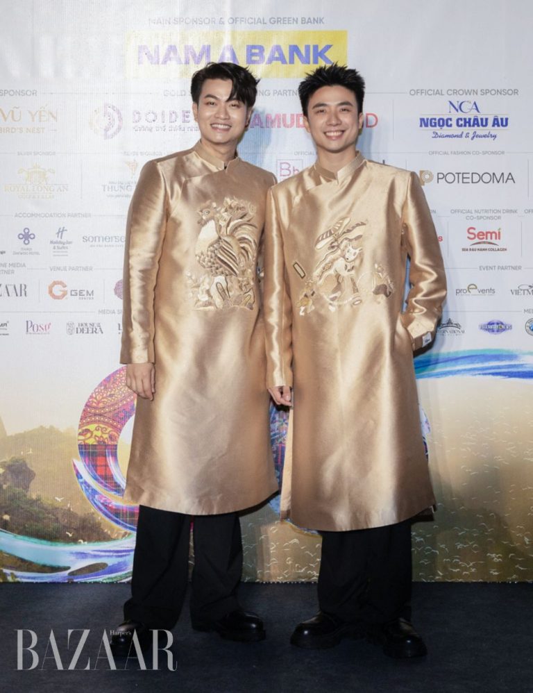 Cặp đôi Ninh Dương debut thảm đỏ Miss Cosmo 2024 | Harper's Bazaar Việt Nam