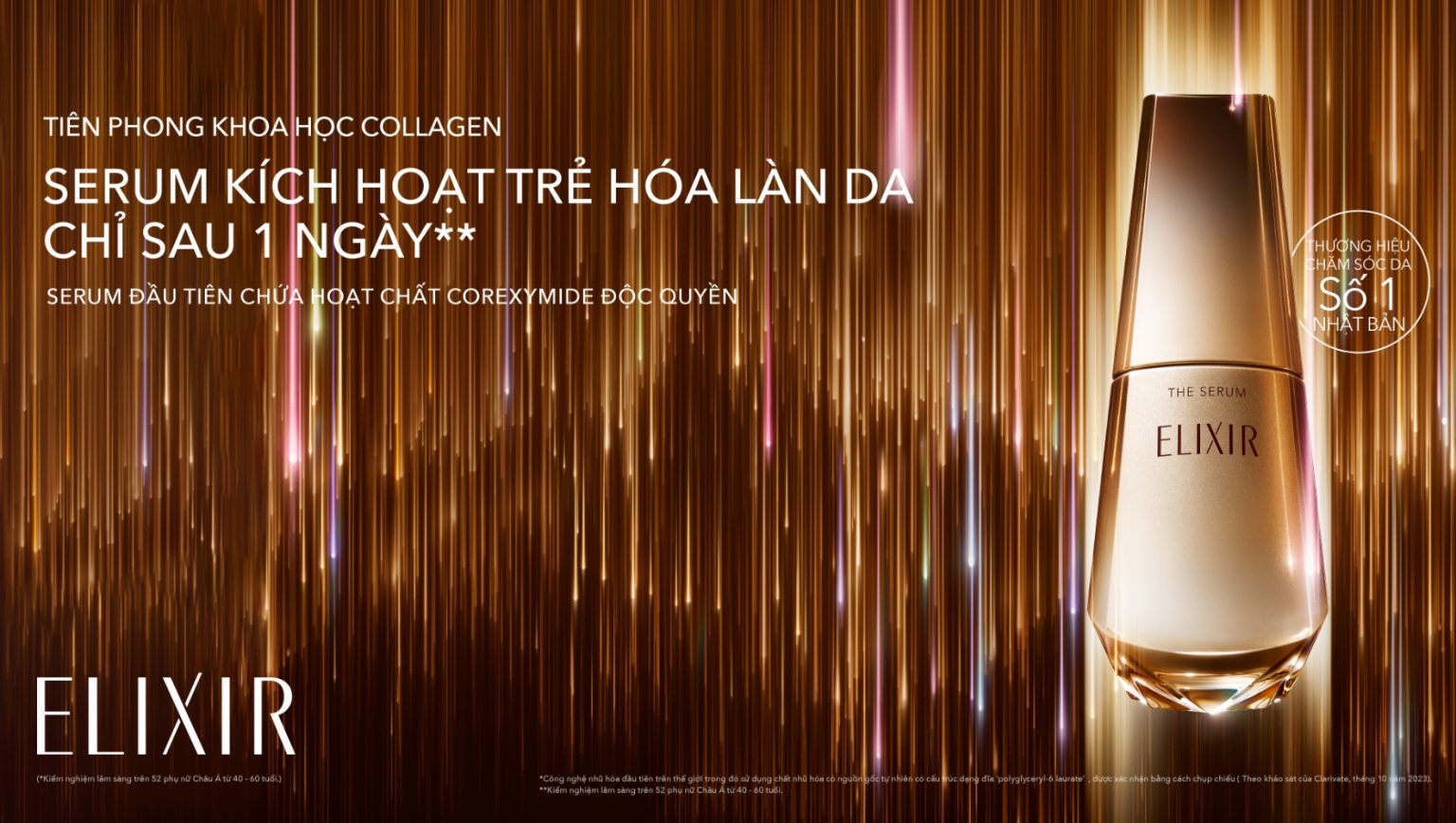 ELIXIR The Serum trẻ hóa làn da chỉ sau 1 ngày sử dụng | Harper's Bazaar Việt Nam