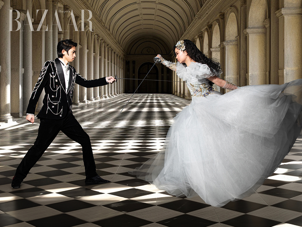 Maika, Dylan, và Preston | Những hiệp sĩ tý hon Harper's Bazaar Việt Nam