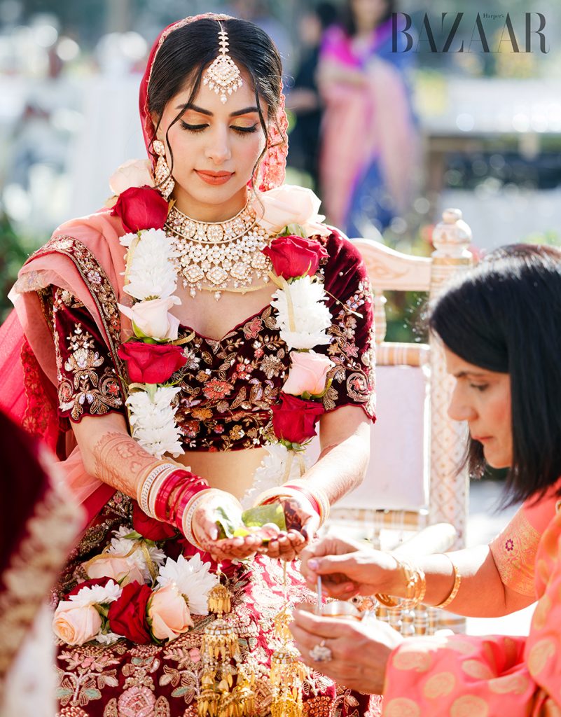 Trisha Batra Patel và Parth Nimish Patel | Đám cưới Ấn Độ | Harper's Bazaar Việt Nam