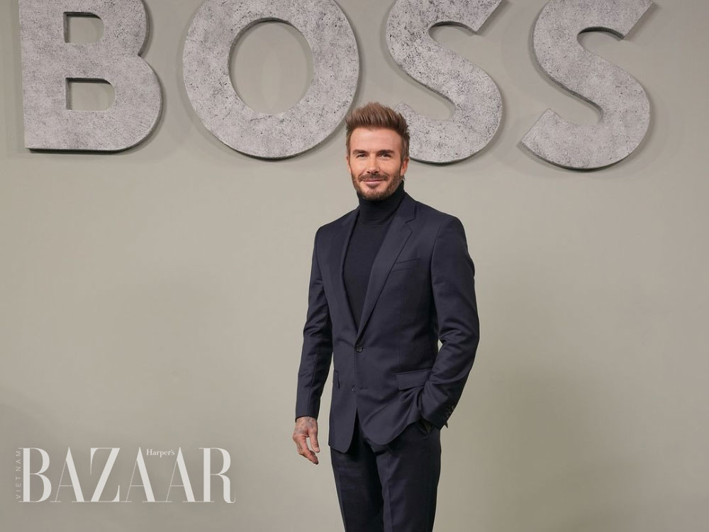 David Beckham dự show thời trang BOSS ở vai trò đối tác | Harper's ...