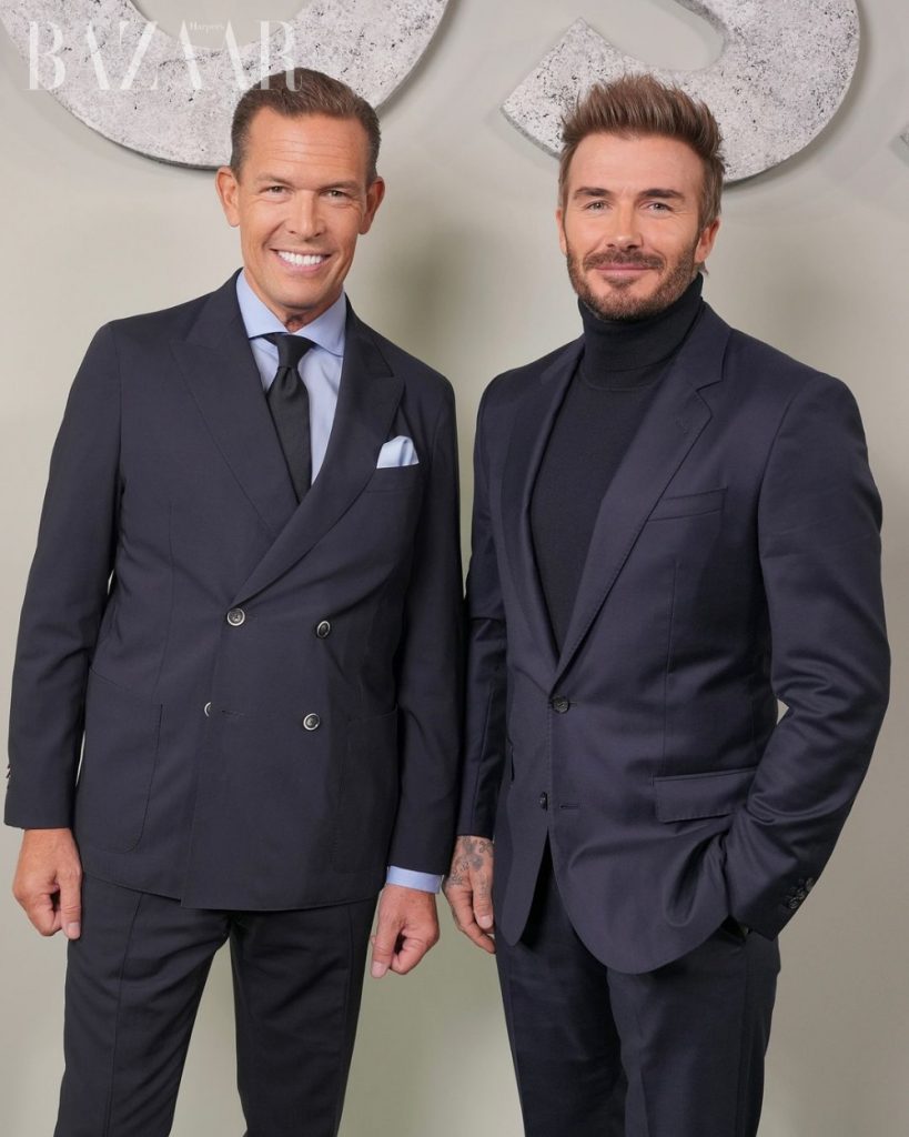 David Beckham dự show thời trang BOSS ở vai trò đối tác | Harper's ...