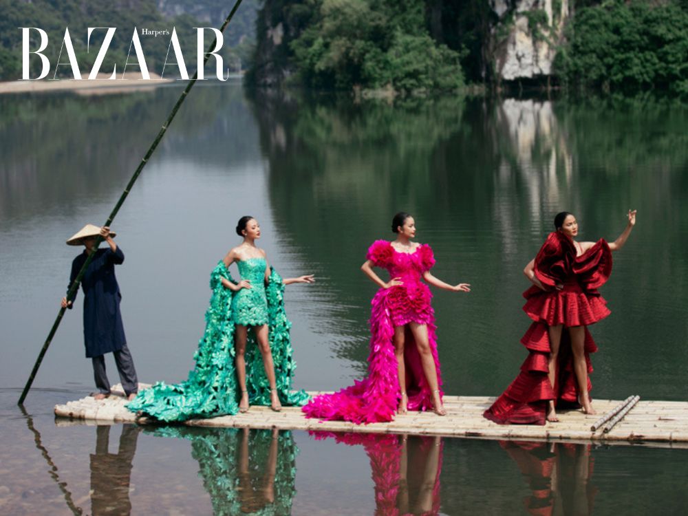 Le Thanh Hoa Thu Đông 2024: Một Dải Gấm Hoa | Harper's Bazaar Việt Nam