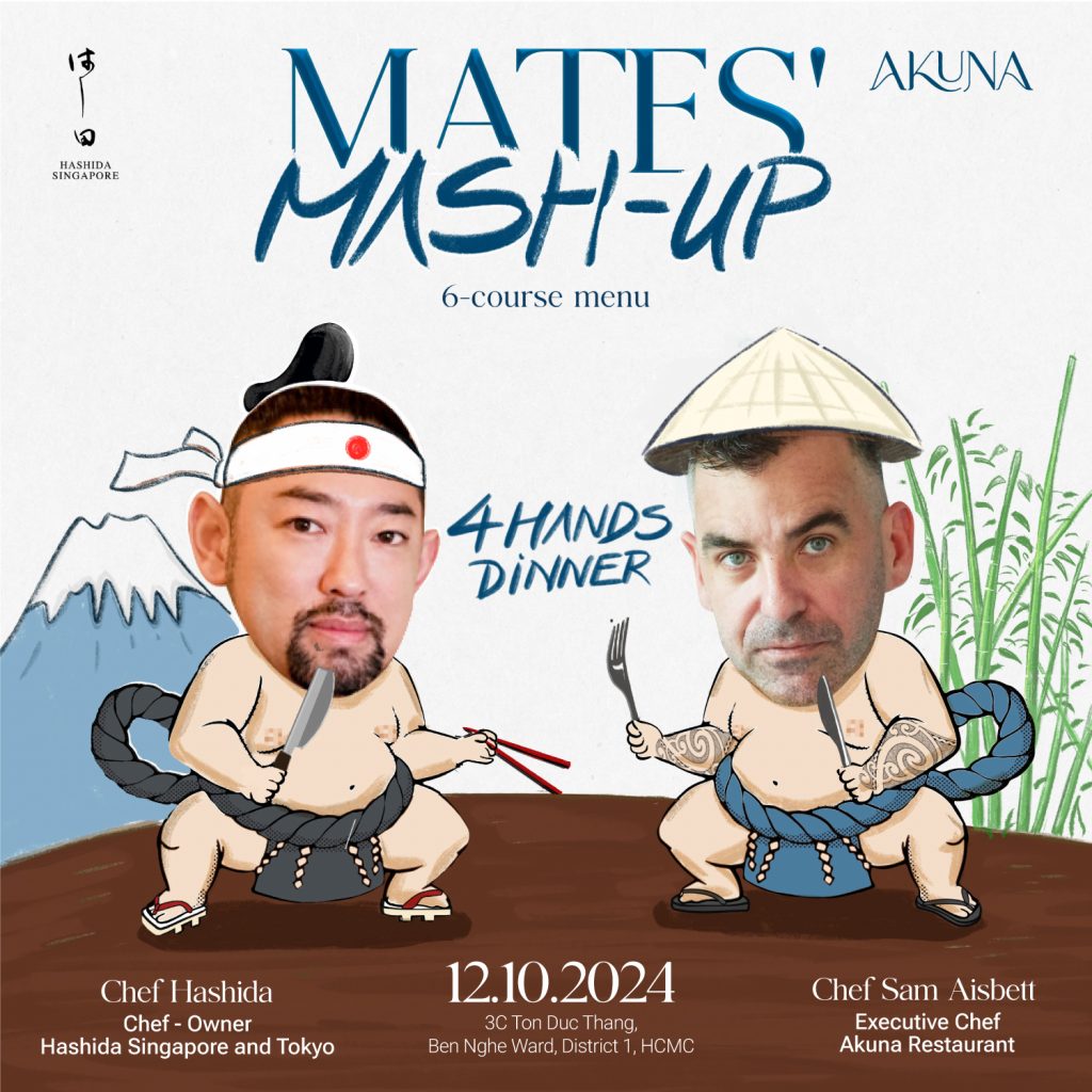 “Sàn đấu” giữa Chef Sam Aisbett và Chef Kenjiro “Hatch” Hashida| Harper ...