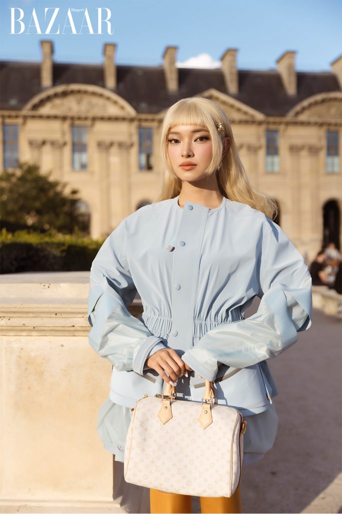 Châu Bùi chọn kiểu tóc vàng như Jennie ở Paris | Harper's Bazaar Việt Nam