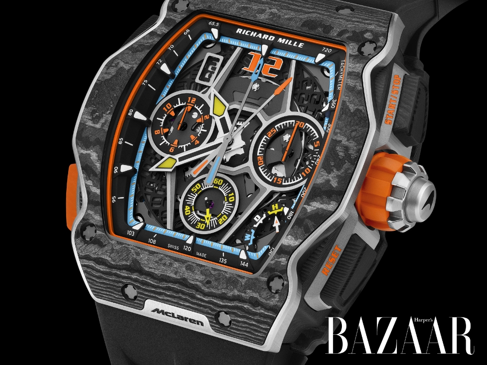 Đồng hồ Richard Mille 65-01 McLaren W1 Split-Seconds | Harper's Bazaar ...