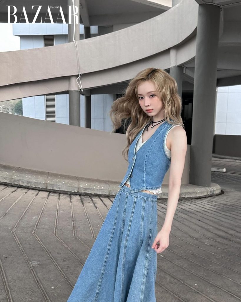 Những bản phối denim-on-denim chuẩn style thần tượng Kpop | Harper's ...