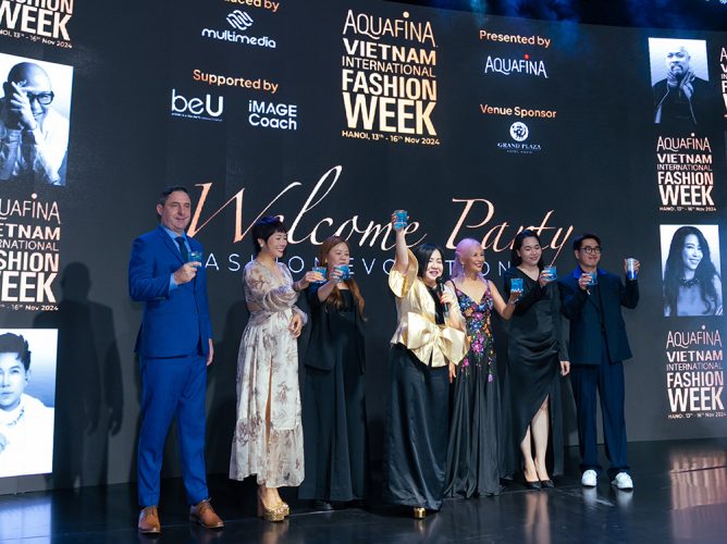 Aquafina Vietnam International Fashion Week F/W 2024 Welcome Party