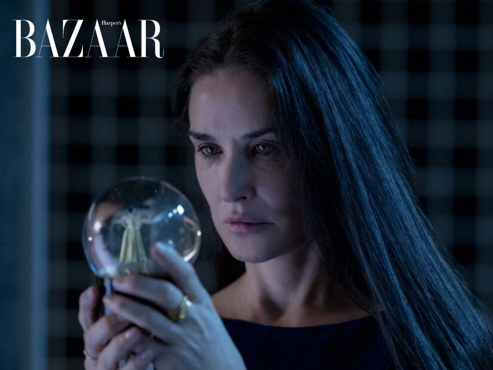 Thông điệp phía sau thời trang phim Thần Dược (The Substance) | Harper ...