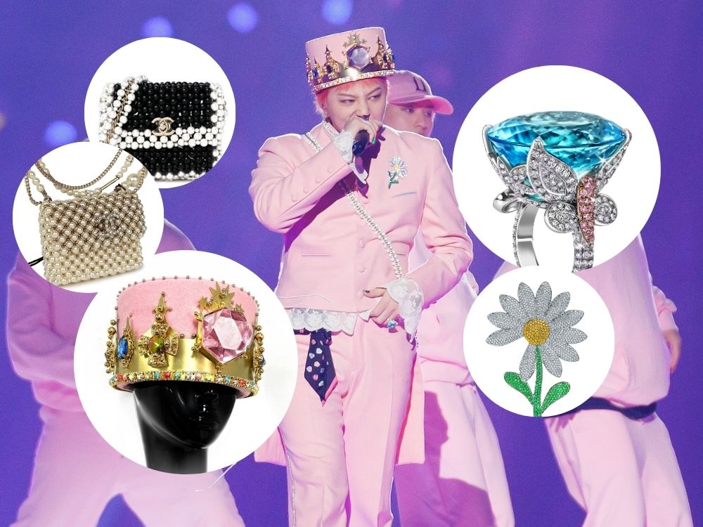 Hơn 300 viên ngọc trai tỏa sáng cùng G-Dragon tại MAMA 2024 | Harper's ...