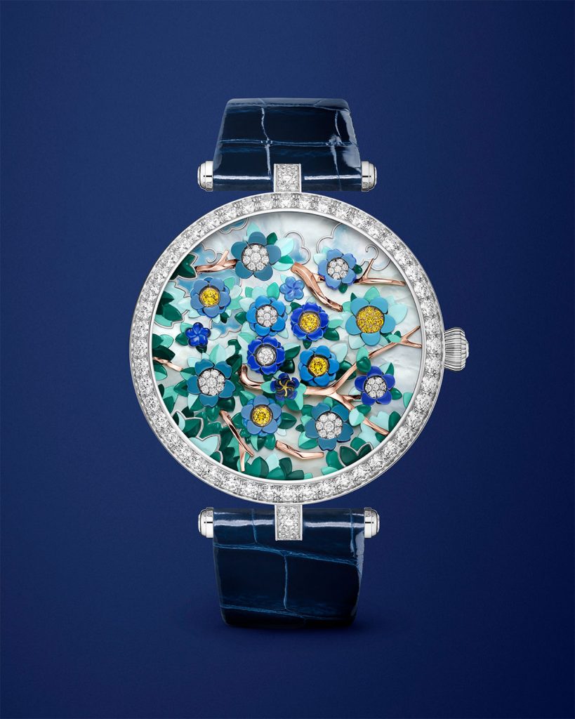 Đồng hồ Lady Arpels Heures Florales: Xem giờ bằng đếm hoa | Harper's Bazaar Việt Nam