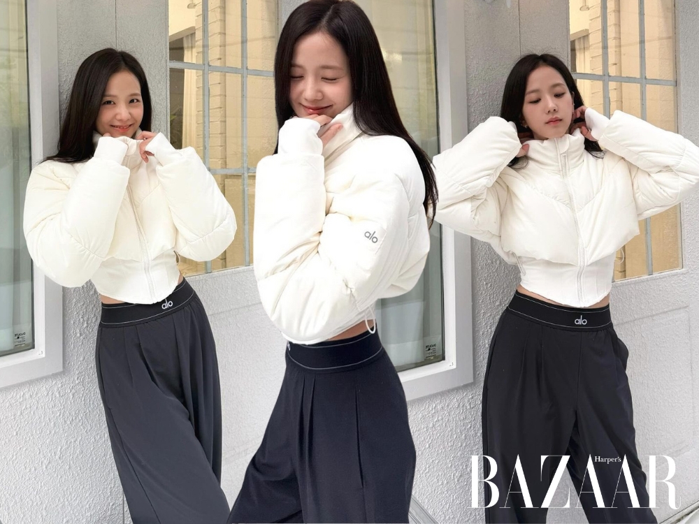Jisoo (BLACKPINK) đã tìm ra áo khoác phao thời thượng nhất | Harper's ...