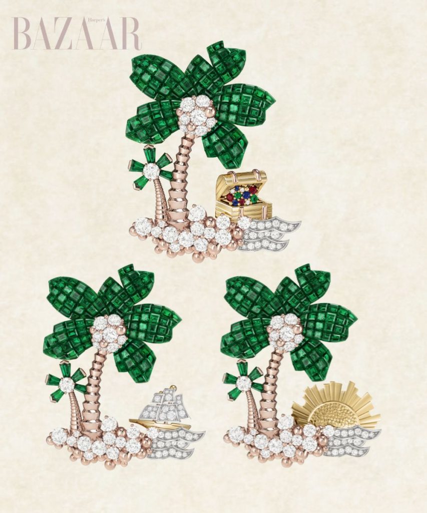 Van Cleef & Arpels Treasure Island: BST mang tinh thần phiêu lưu ...