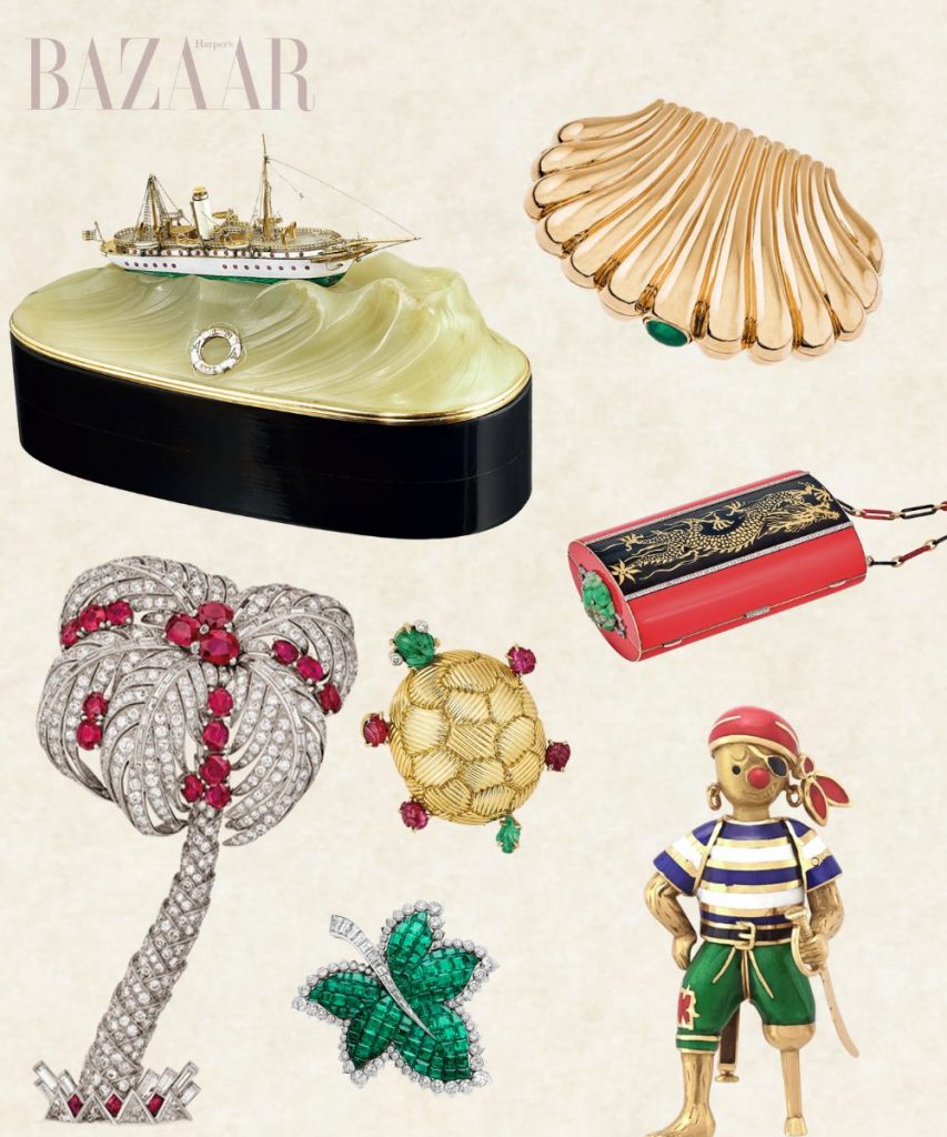 Van Cleef & Arpels Treasure Island: BST mang tinh thần phiêu lưu ...