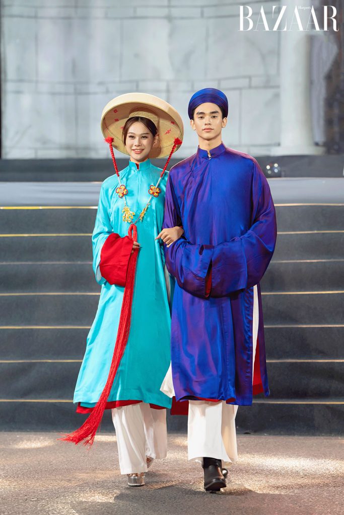 NTK Nguyễn Trường Duy ra mắt BST áo dài cưới ở Đà Lạt | Harper's Bazaar Việt Nam