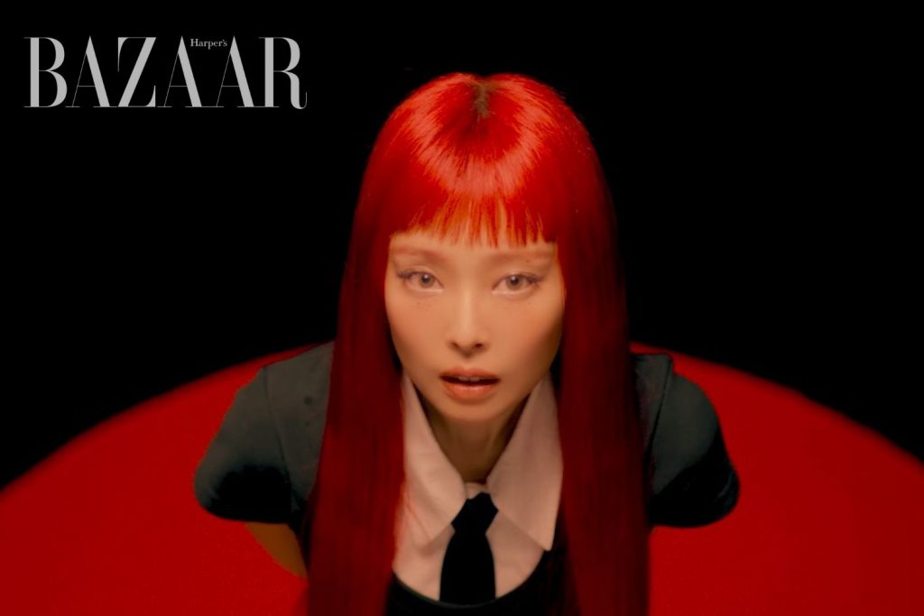 Cách chinh phục tóc đỏ và mái ngố ngắn như Jennie trong Ruby | Harper's ...