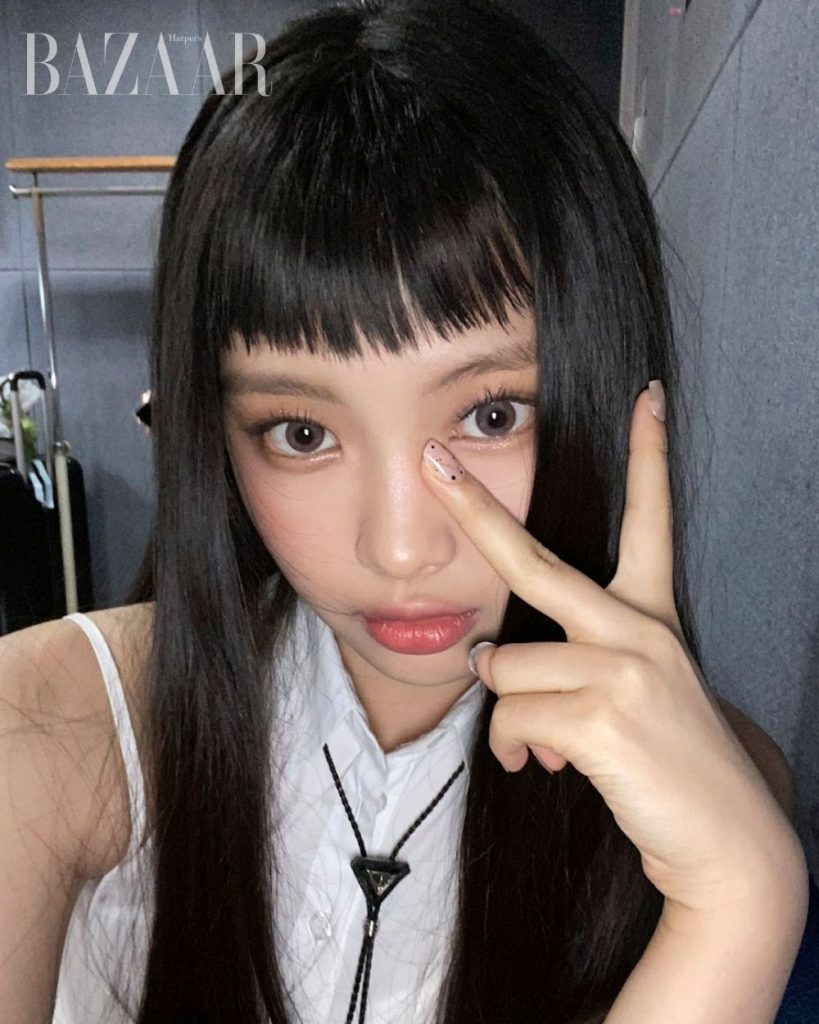 Cách chinh phục tóc đỏ và mái ngố ngắn như Jennie trong Ruby | Harper's ...