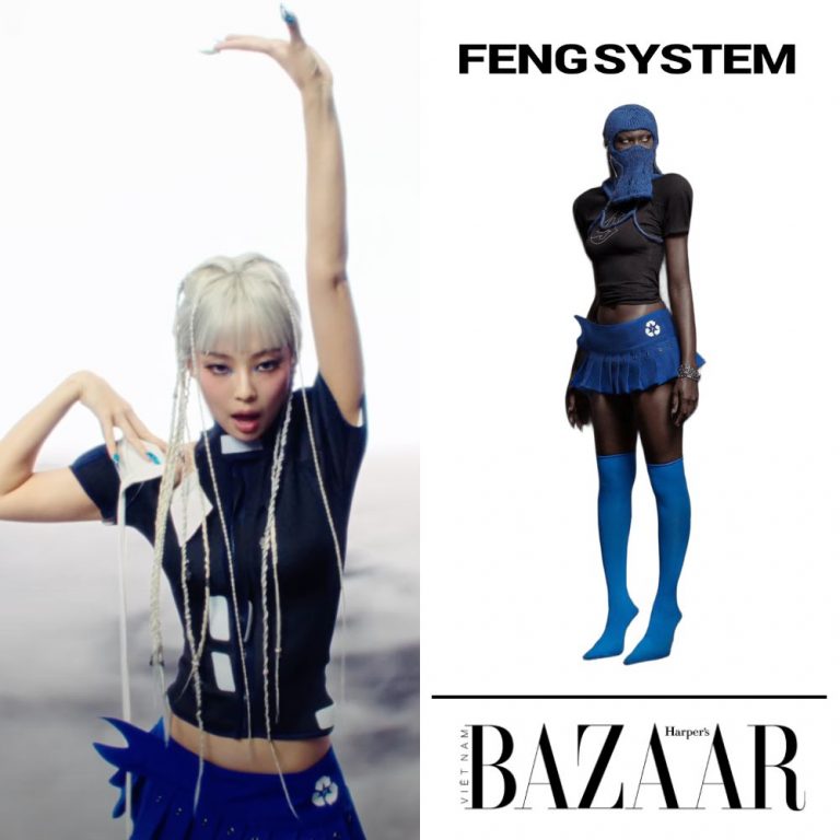 FENG SYSTEM, local brand Việt trong MV Zen của Jennie | Harper's Bazaar ...