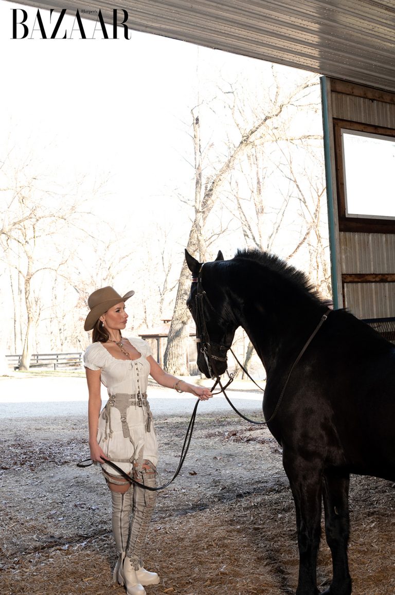 Model Hannah Widmer shows her authenticity in motion