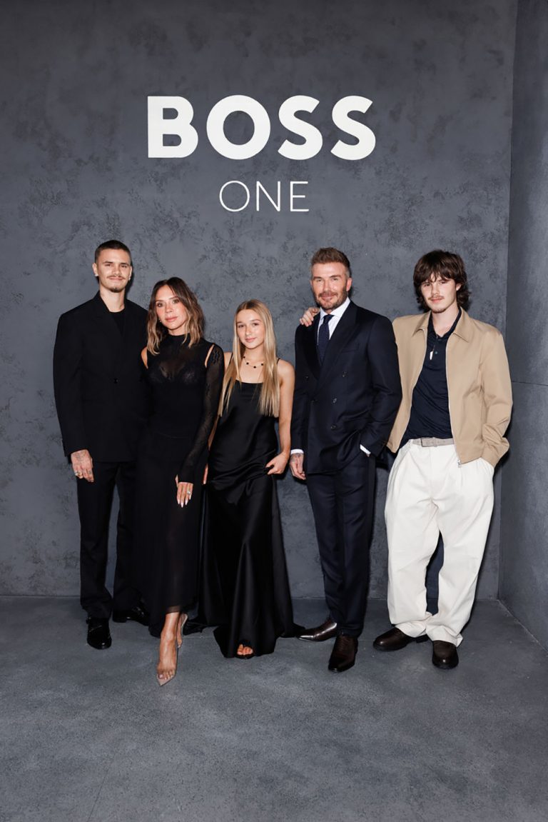 David Beckham khoe hình thể phong độ cùng BOSS ONE | Harper's Bazaar ...