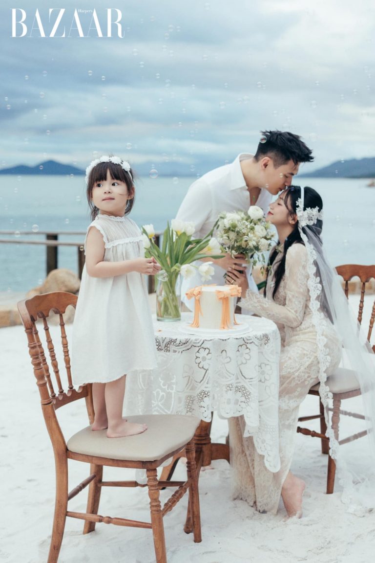 Pam Yêu Ơi đáng yêu trong bộ ảnh cưới của Salim và Hải Long