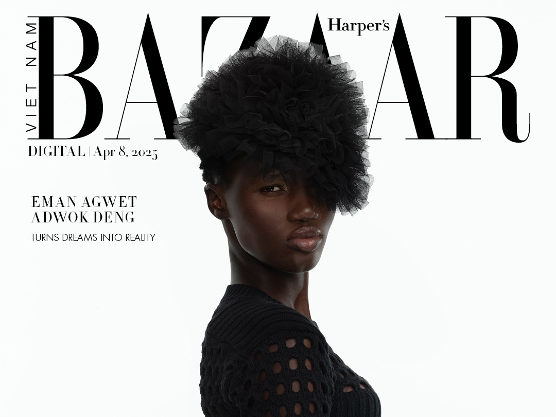 Eman Agwet Adwok Deng | Successful Sudanese model | Harper's Bazaar ...