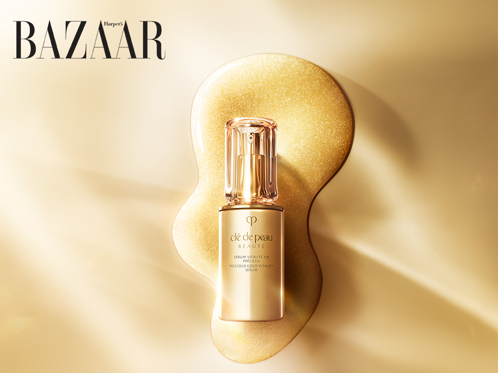 tinh chất Clé de Peau Beauté Precious Gold Vitality Serum | Harper's ...
