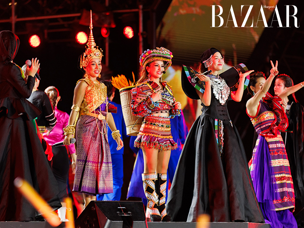 Concert Chị đẹp mang đến trang phục 54 dân tộc anh em | Harper's Bazaar ...