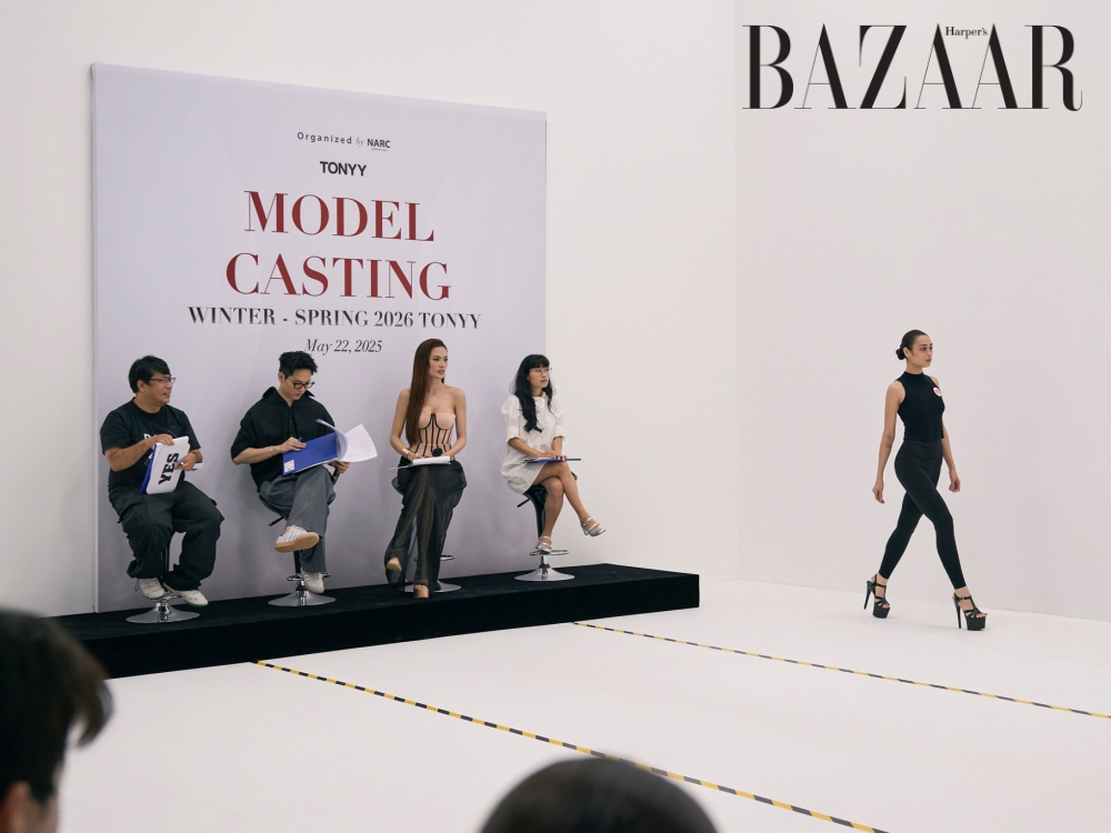 Hoa hậu Như Vân, Bùi Quỳnh Hoa tuyển mẫu cho NTK Tonyy